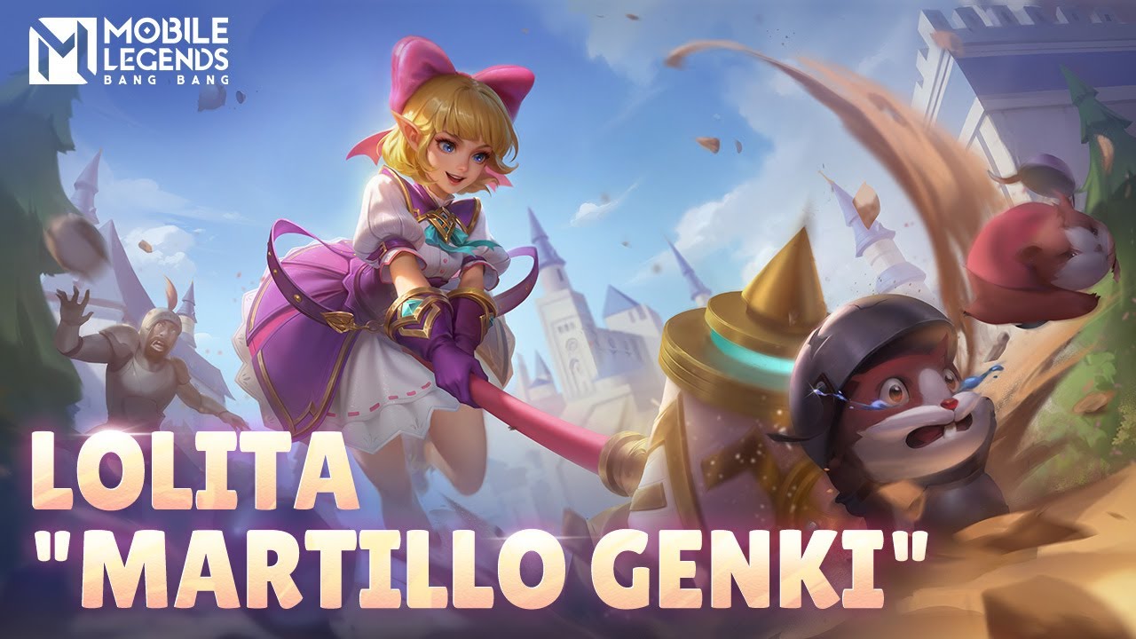Nueva Apariencia | Lolita "Martillo Genki" | Mobile Legends: Bang Bang ...