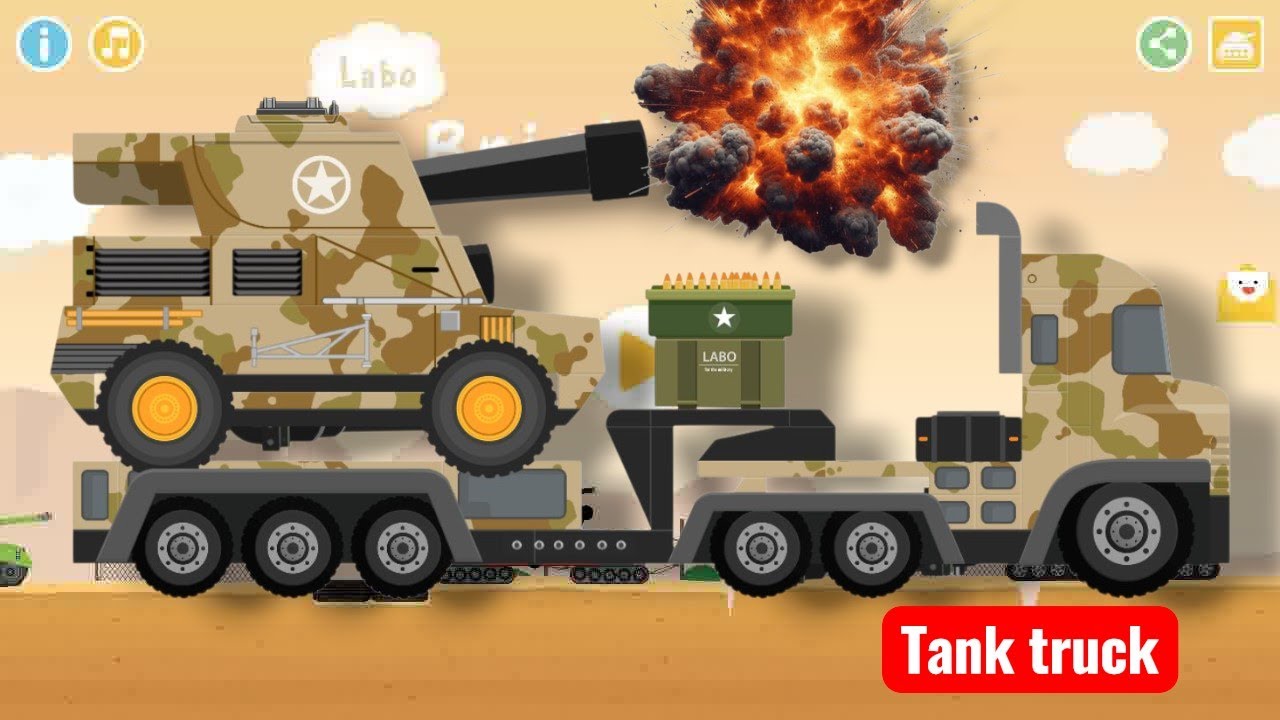 Tank truck - Labo brick tank - labo tank - 150CC - YouTube