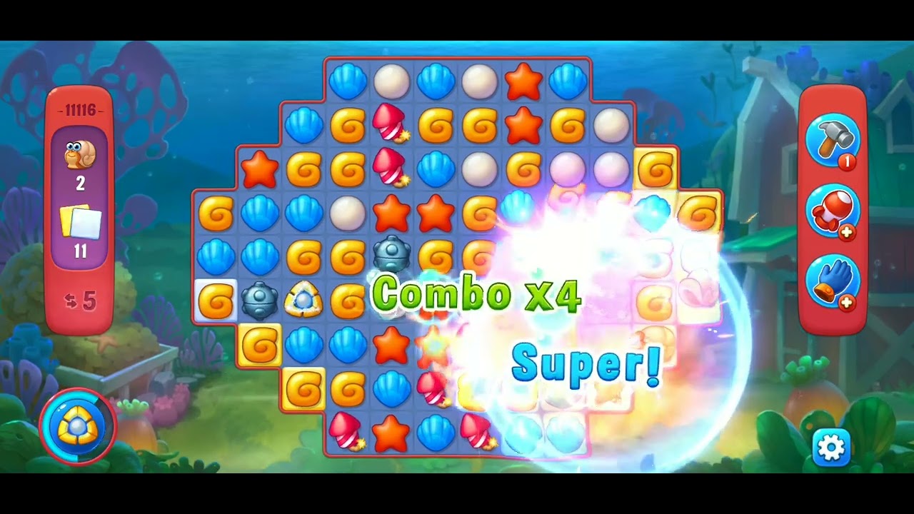 Fishdom/Gameplay/Levels(11116) - YouTube