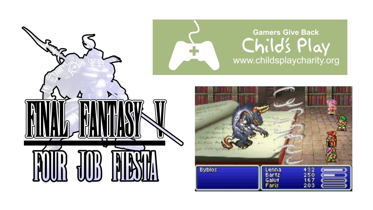 Ep19: Byblos | Final Fantasy V | Four Job Fiesta - YouTube