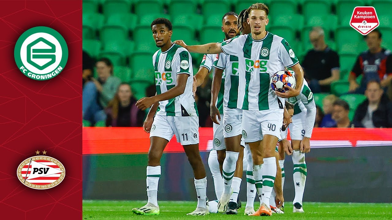 Samenvatting FC Groningen - Jong PSV (18-09-2023) - YouTube