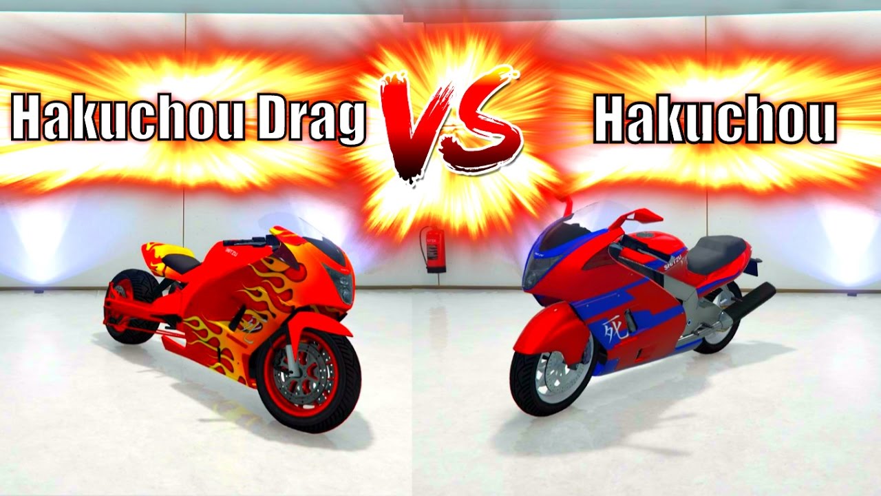 GTA V - Hakuchou Drag VS Hakuchou ! (Leaning Forward) - YouTube