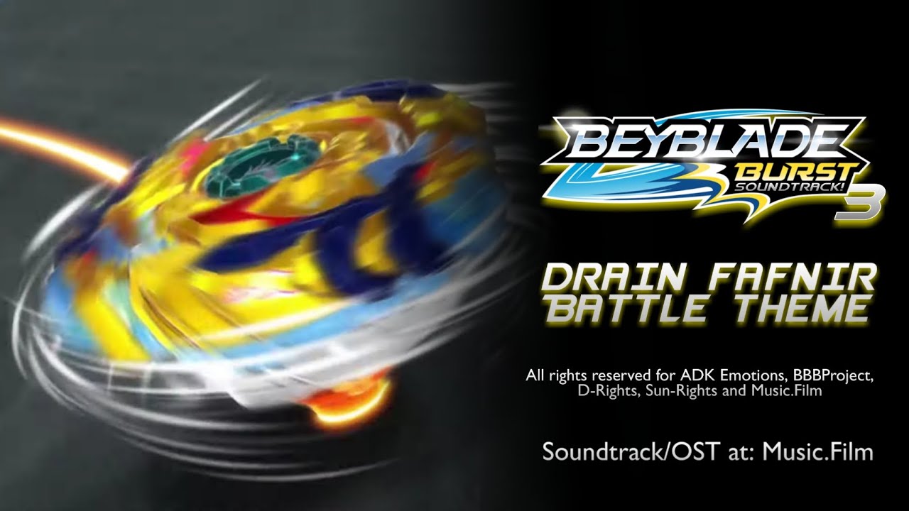 PHASE 3 | Drain Fafnir Battle Theme! | Beyblade Burst Evolution ...