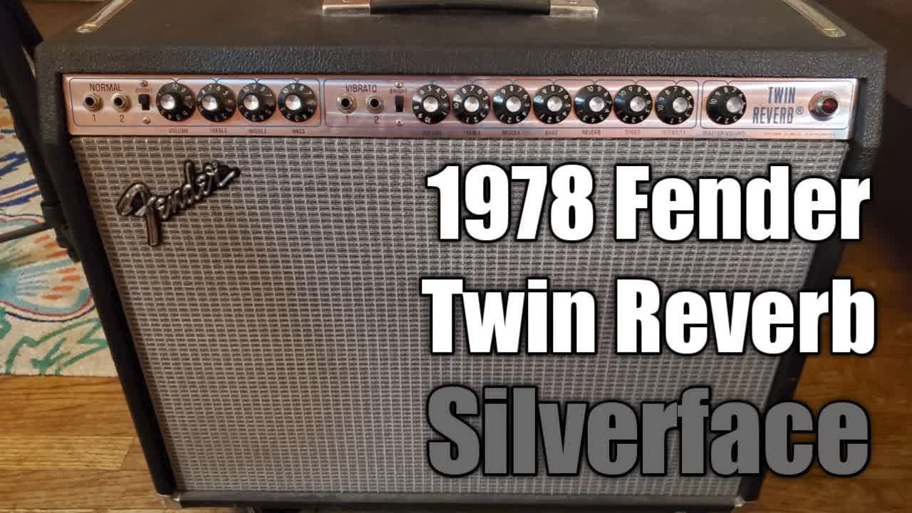 Fender Twin Reverb Silverface - YouTube