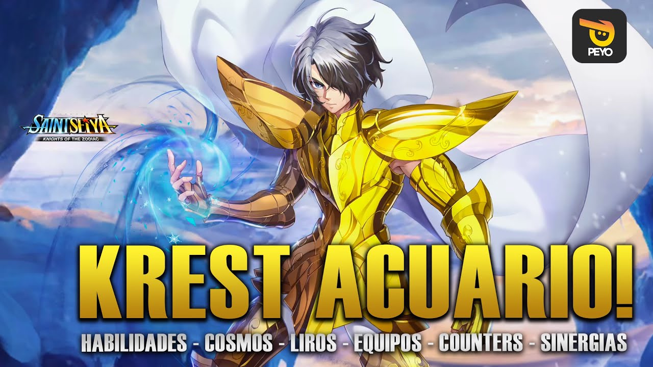 ️11 LIBROS Y ASMITA NO LO DETIENE! ANALISIS KREST DE ACUARIO! ️ - Saint Seiya KOTZ - YouTube