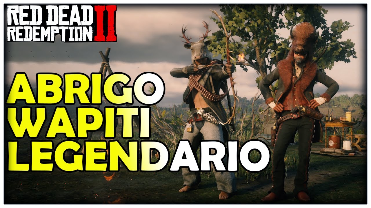 Abrigo de 😱WAPITI LEGENDARIO 😱(OCULTO)!!! Red dead redemption 2 online ...