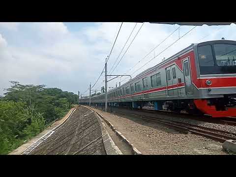 JR 205-8 NEW LIVERY MULUS MELINTAS DI BATU GEDE