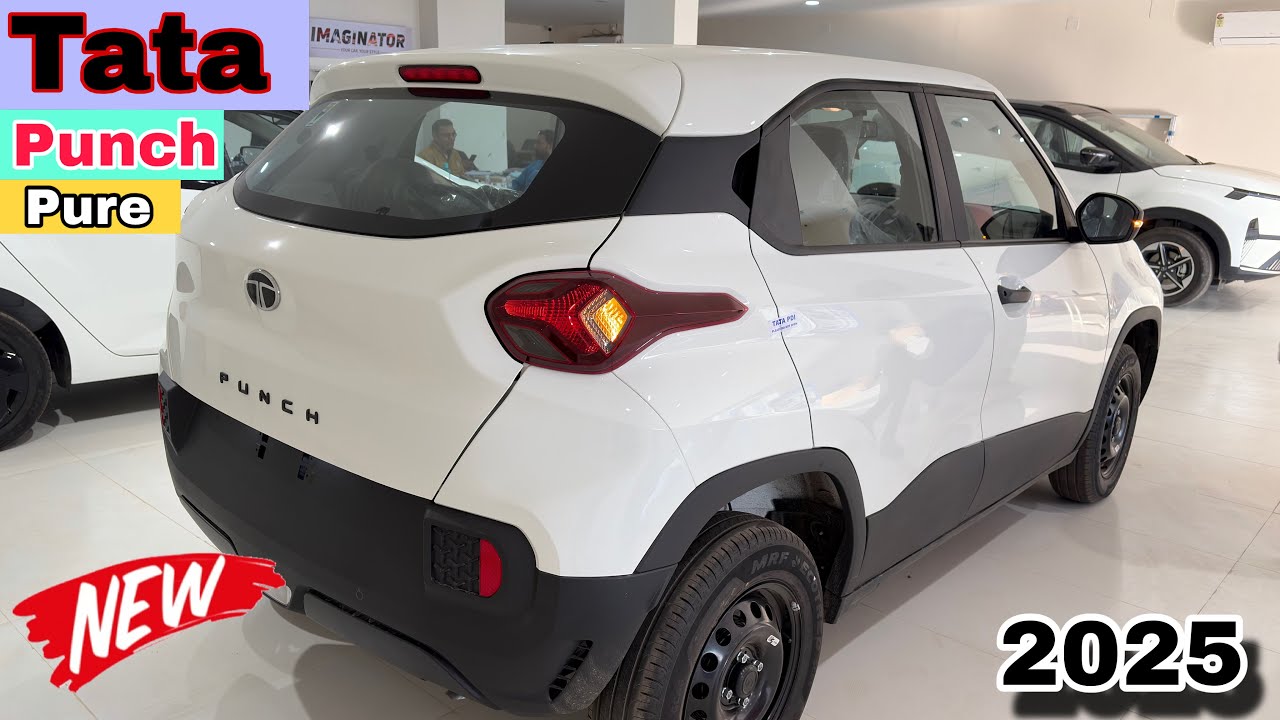 New Tata Punch Base Model 2025 Tata Punch Pure On-Road Price & Mileage ...