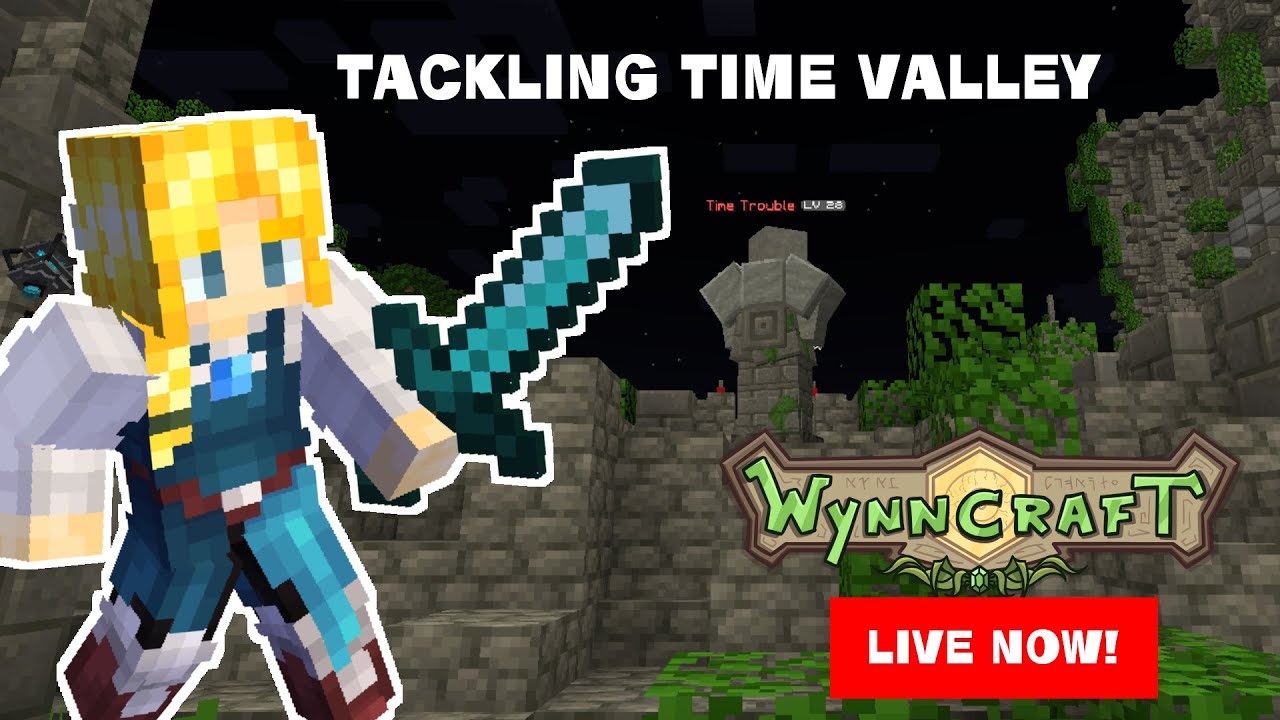 STUCK IN TIME VALLEY [Wynncraft LIVE] - YouTube