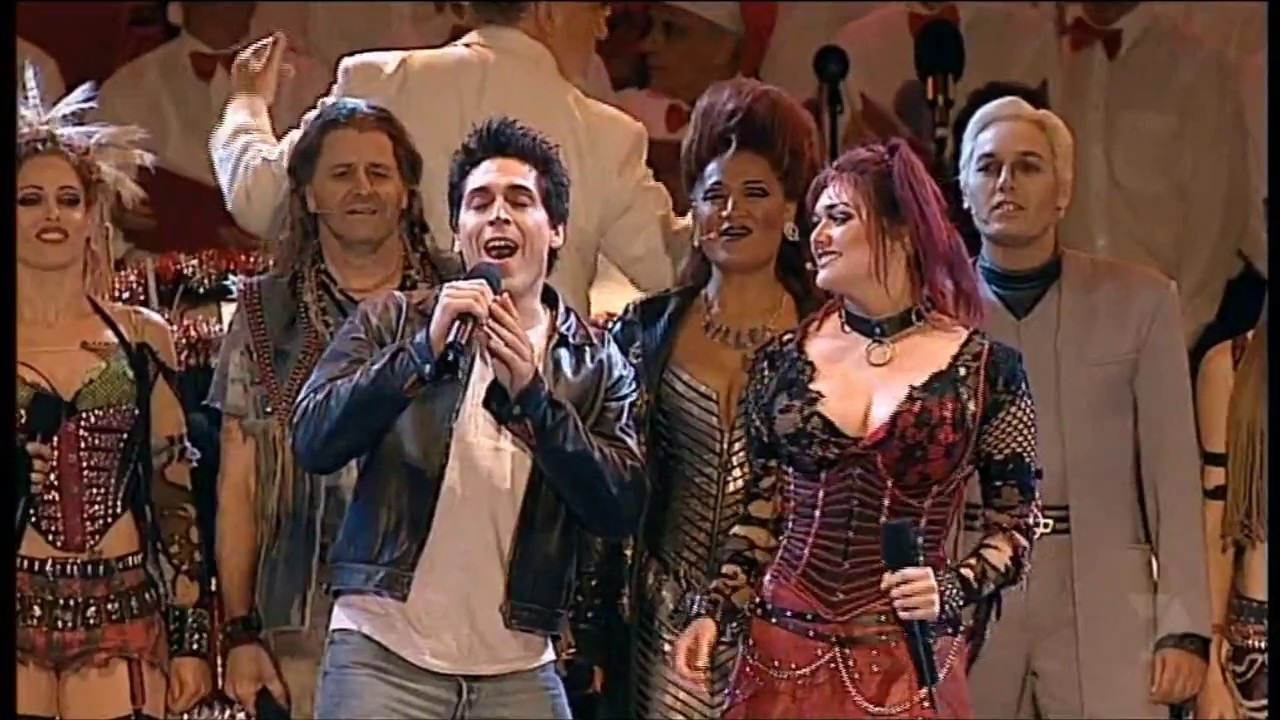 WWRY cast 2004 Carols in the Domain Thank God Its Christmas - YouTube