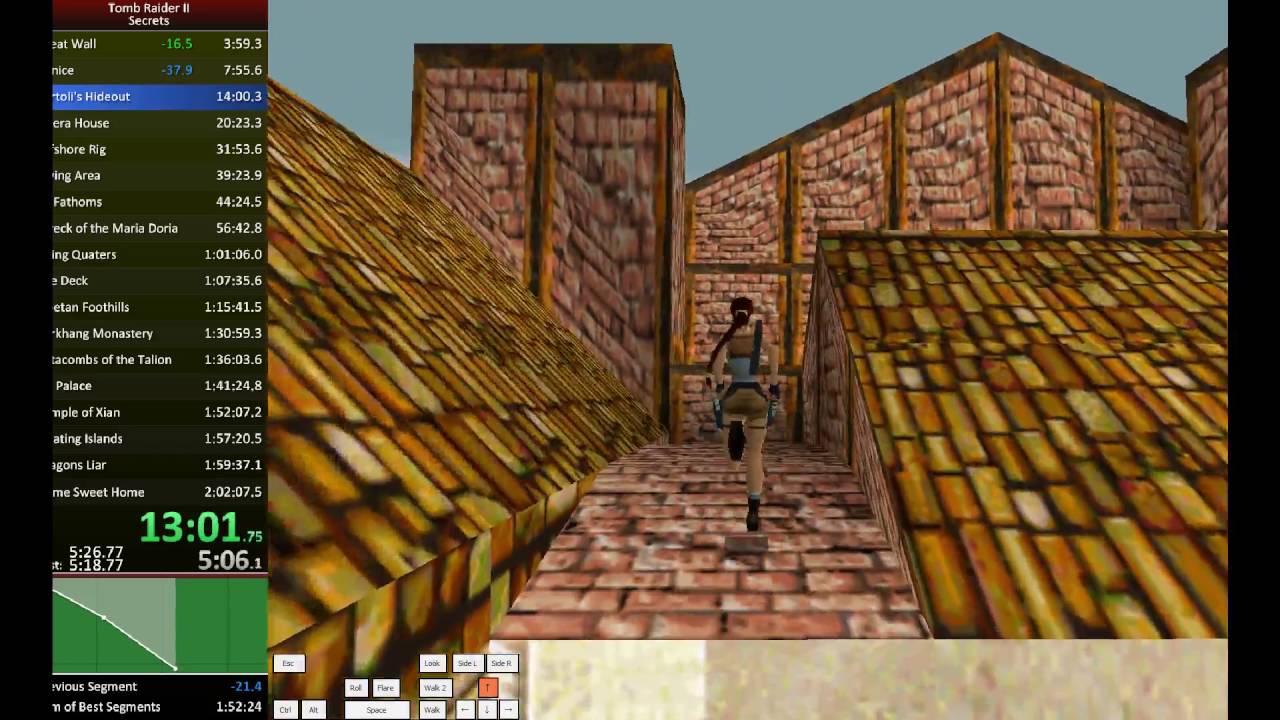 TR2 Secrets Glitched PC - 1h 50m 11s RTA - YouTube