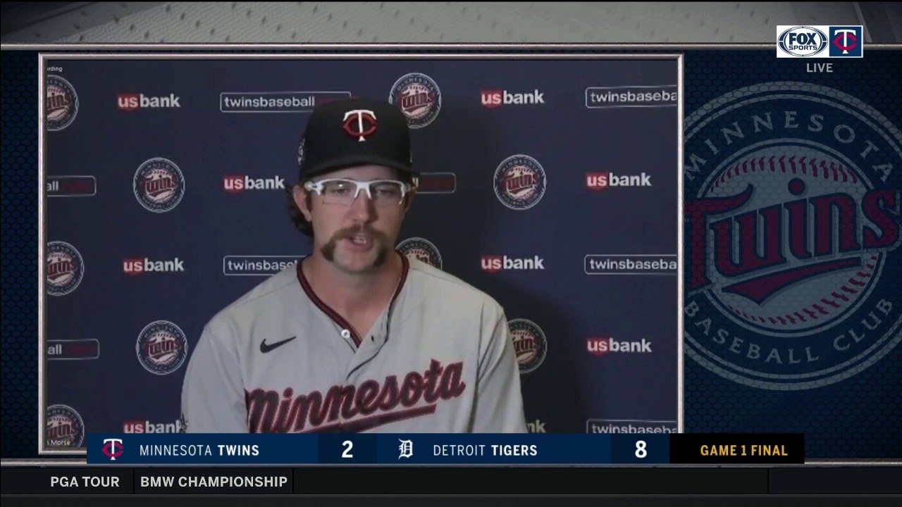 Twins pitcher Randy Dobnak on 8-2 loss to Tigers - YouTube