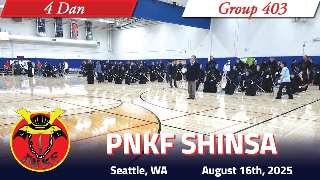 Pnkf Shinsa August 2025 4 Dan Group 403 Youtube