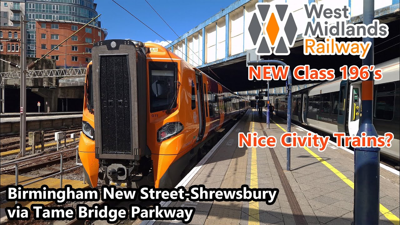West Midlands Railway NEW Class 196 Review | Nice Civity Trains? - YouTube