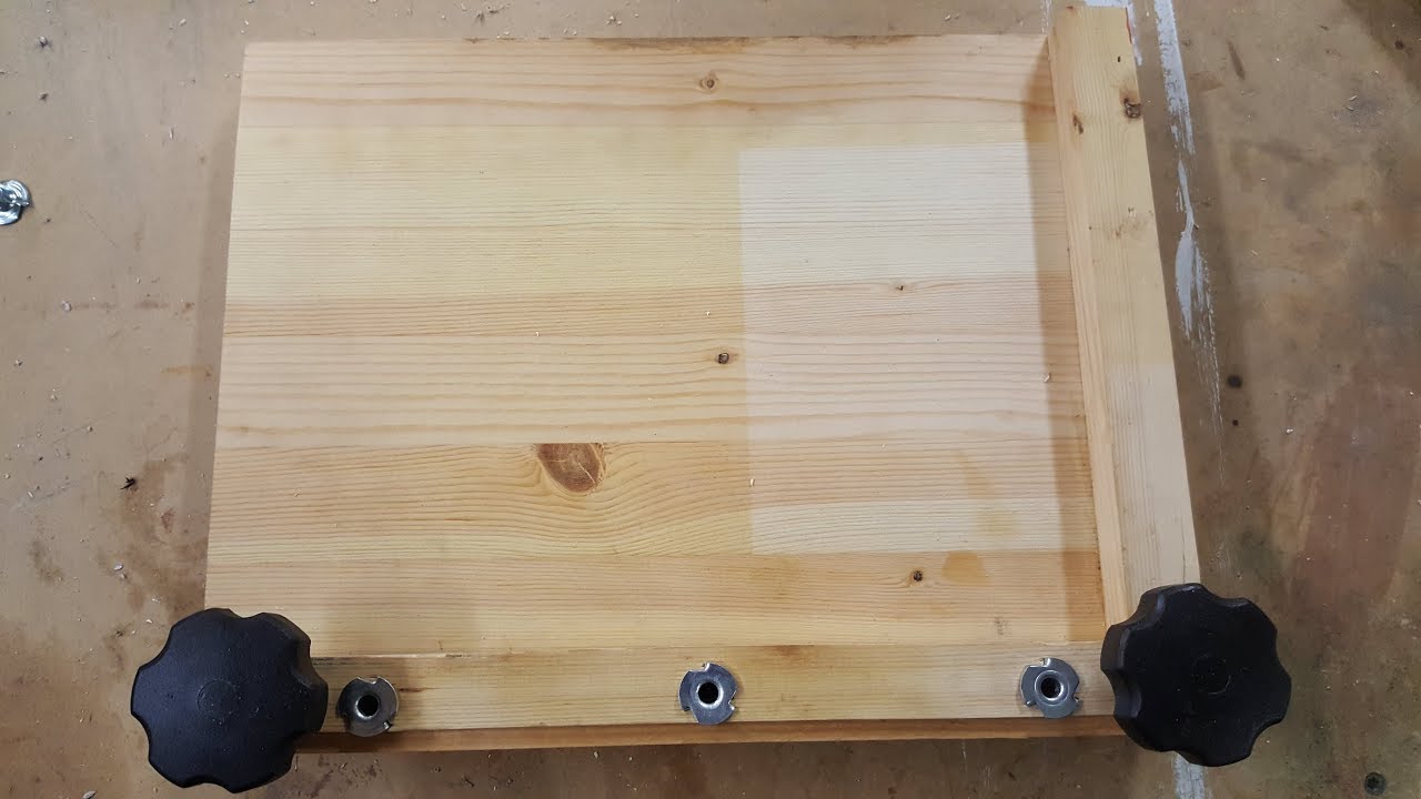 DIY Jig to Drill Holes in Magazines for 3-Ring Binder Storage - YouTube