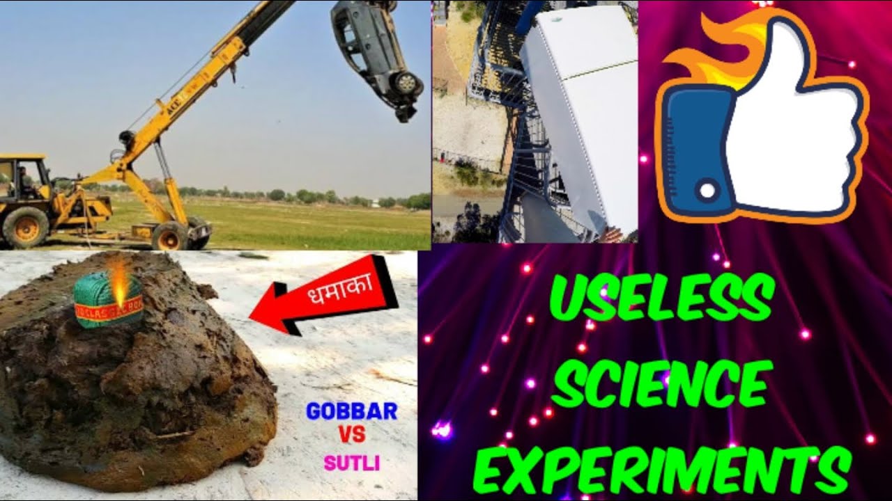 USLESS SCIENCE EXPERIMENTS [ ON INTERNET] - YouTube