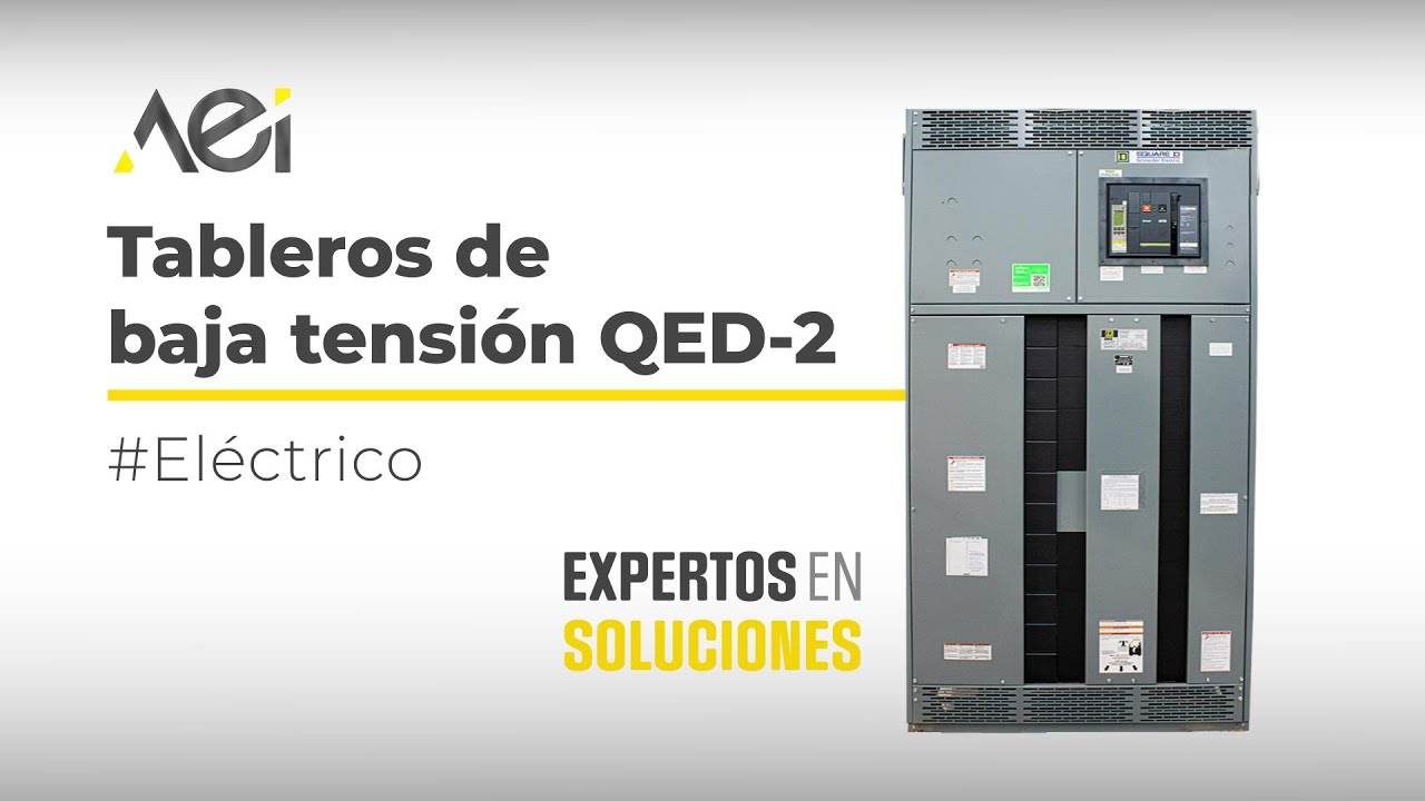 Tableros de baja tensión QED2 - Schneider Electric - YouTube