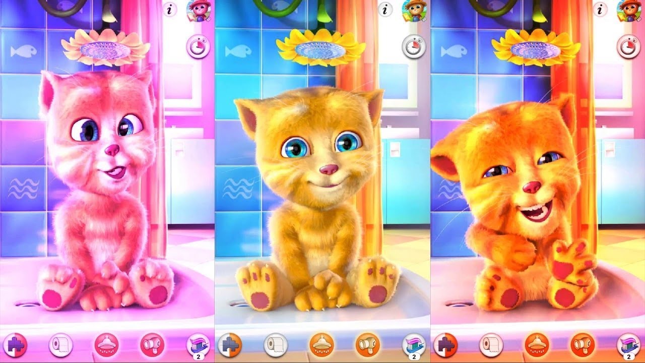 Learn Colors with My Talking Ginger Colours for Kids Animation ...