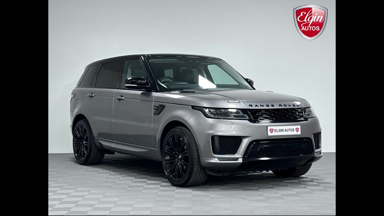 2020 - Range Rover Sport HSE 3.0 SDV6 Auto - Eiger Grey with Black Pack ...