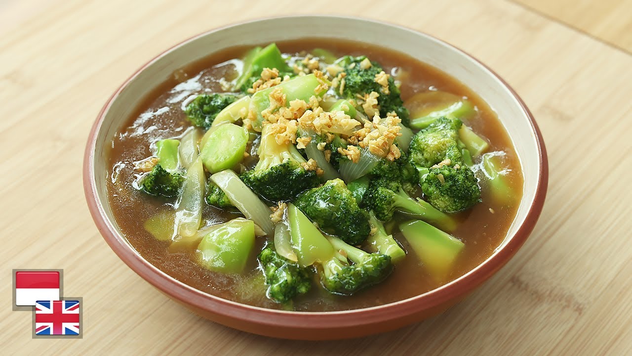 Favorit Anak-Anak! Resep BROKOLI SAUS TIRAM & TIM TELUR - YouTube