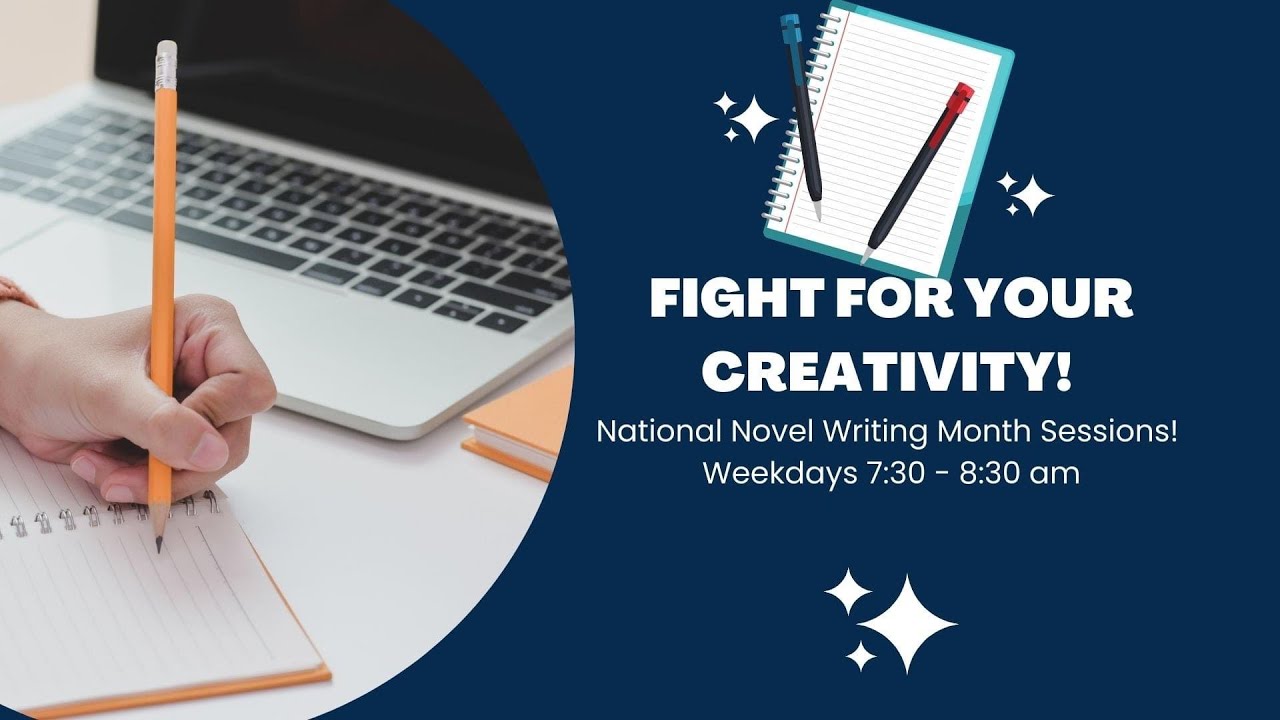NanoWrimo LIVE Writing Session - YouTube