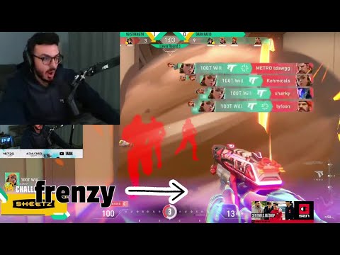 100T WILL Frenzy Moment Tarik's reaction - YouTube