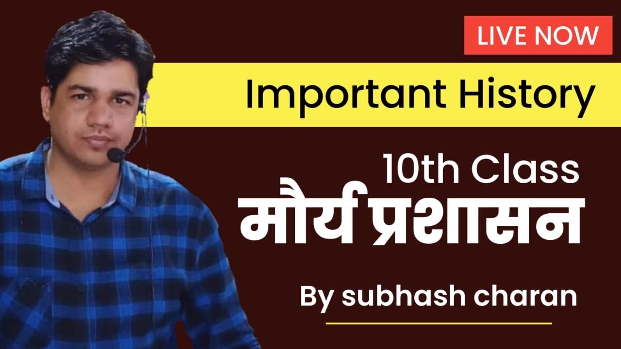 Important History I 10TH कक्षा प्रथम अध्याय by Subhash Charan Sir - YouTube