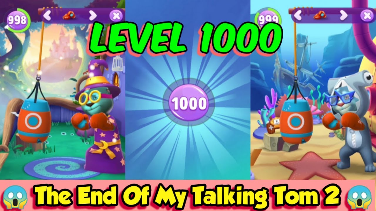 My Talking Tom 2 Level 999 | Kids Gaming Videos, | Android Gameplay ...