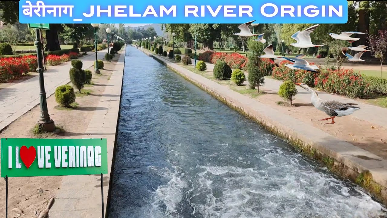 Verinag The Origin of River Jhelum | Jhelum River Verinag Spring in the ...
