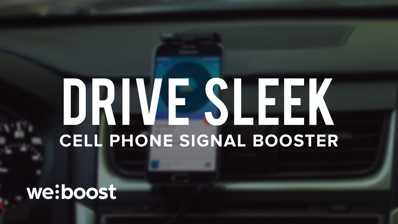 Drive Sleek - Cell Phone Signal Booster For Any Car, Truck Or SUV ...