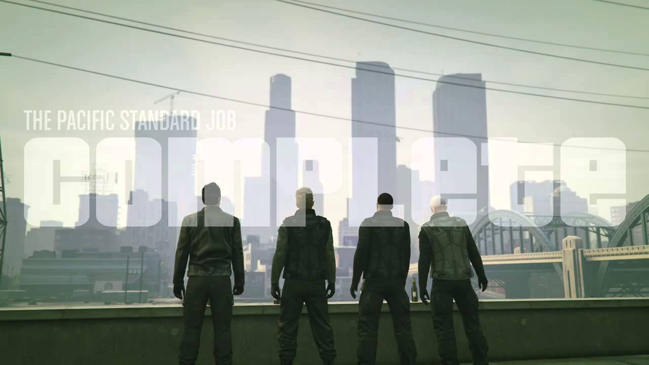 Grand Theft Auto V-final heist ending cutscene HD - YouTube