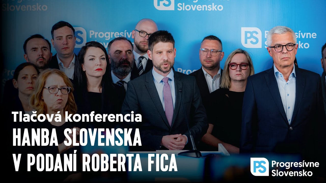 Hanba Slovenska v podaní Roberta Fica | Tlačová konferencia PS, 9. máj ...