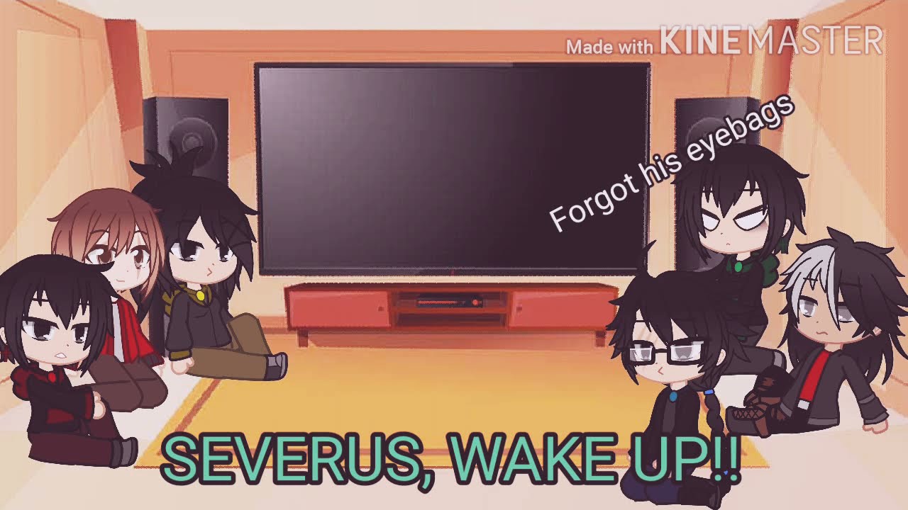 Marauders and Snape Family react to Severus on the Road | Gacha Club ...
