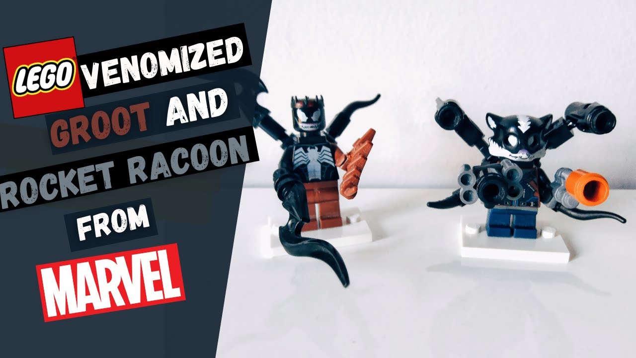 How To Build Lego Venomized Groot - YouTube