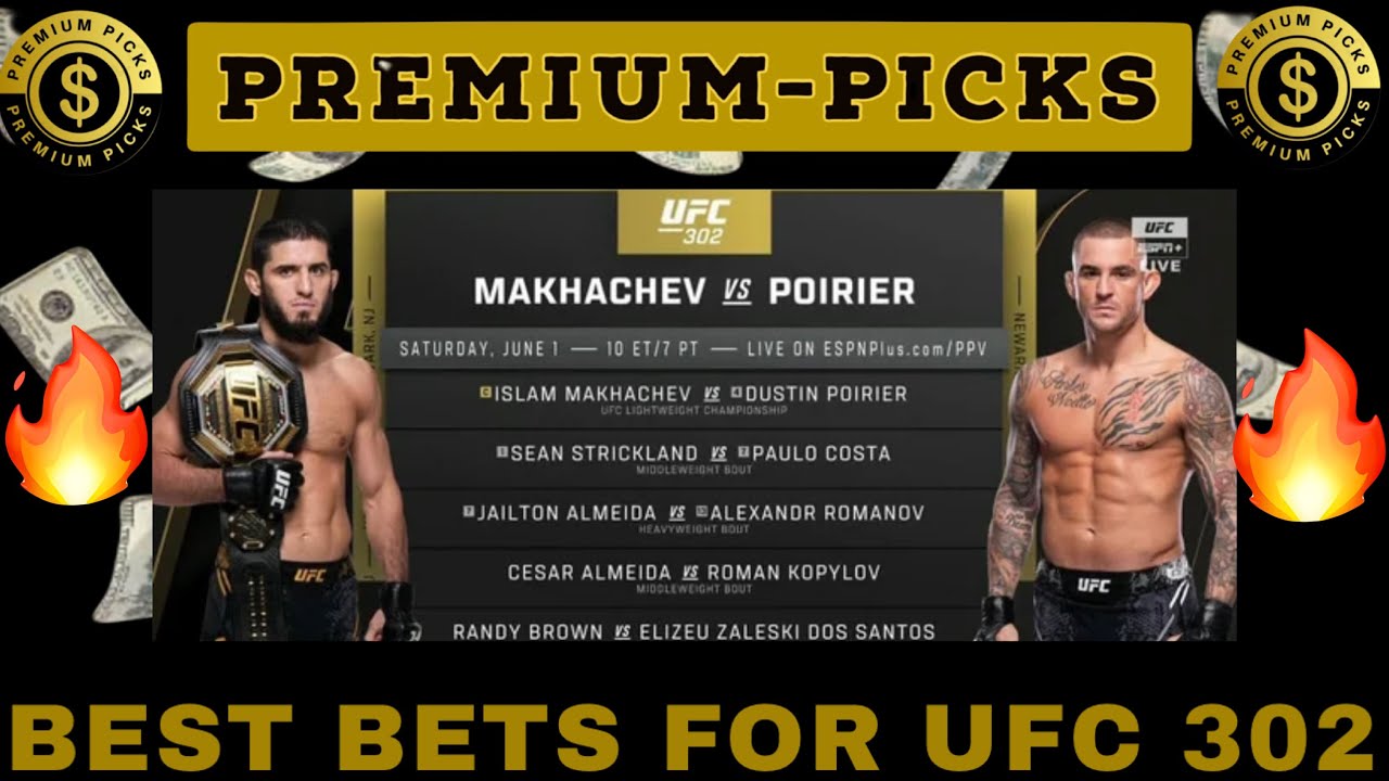 UFC 302 best bets - YouTube