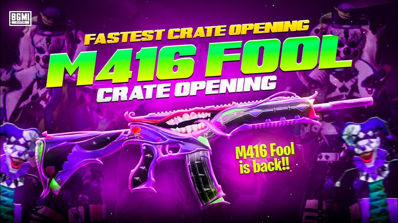 Best Fool M416 Crate Opening | The Fool M416 Is Here |The Fool M416 Is ...