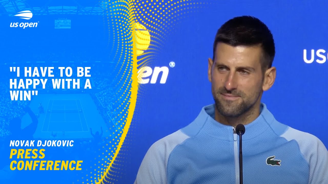 Novak Djokovic Press Conference | 2024 US Open Round 2 - YouTube