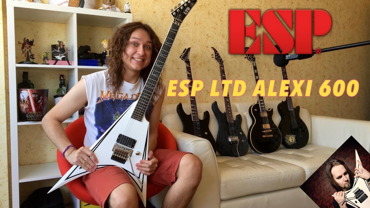ESP LTD Alexi 600 | Алекси Лайхо | ОБЗОР - YouTube