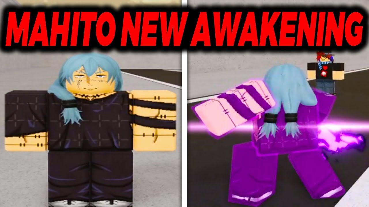 Mahito New Awakening Move Showcase In Roblox Jujutsu Shenanigans - YouTube