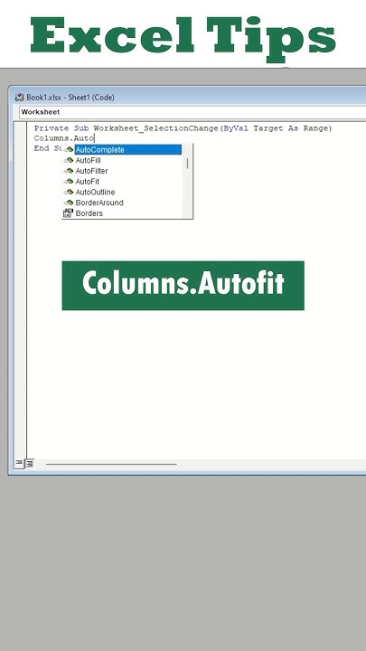 AutoFit Columns in Excel–Quick & Easy Tricks #autofit #columns #shortsfeed #exceltricks # ...