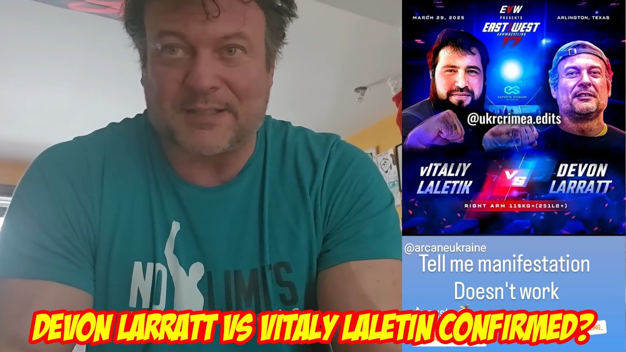 Devon Larratt vs Vitaly Laletin confirmed? - YouTube