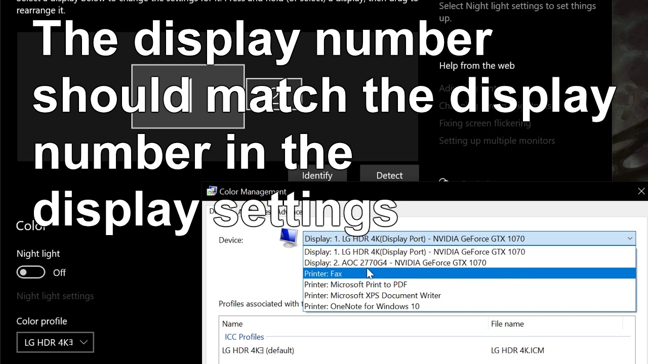 Fix Nvidia shadow play recording wrong monitor - YouTube