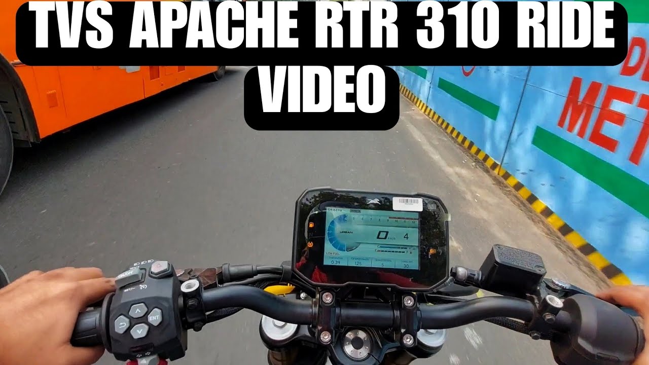 New TVS Apache RTR 310 obd-2 E20 Mid variant || Full Ride Review ...