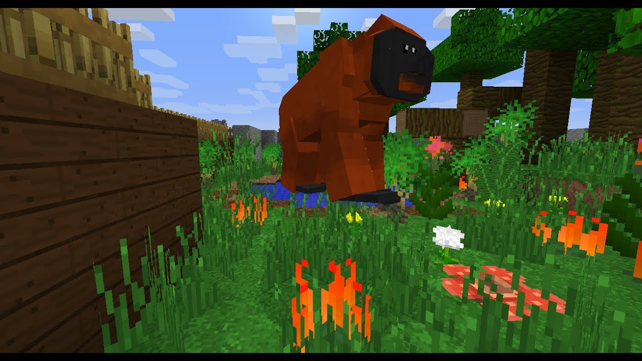 Minecraft Zoo Series Reboot episode 33: Orangutans, and Malayan Tapirs ...