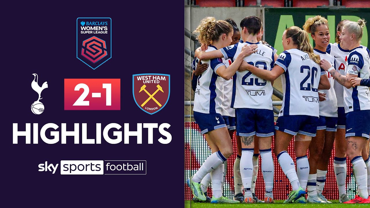 Saez's injury time own goal gifts Spurs victory | Tottenham 2-1 West ...