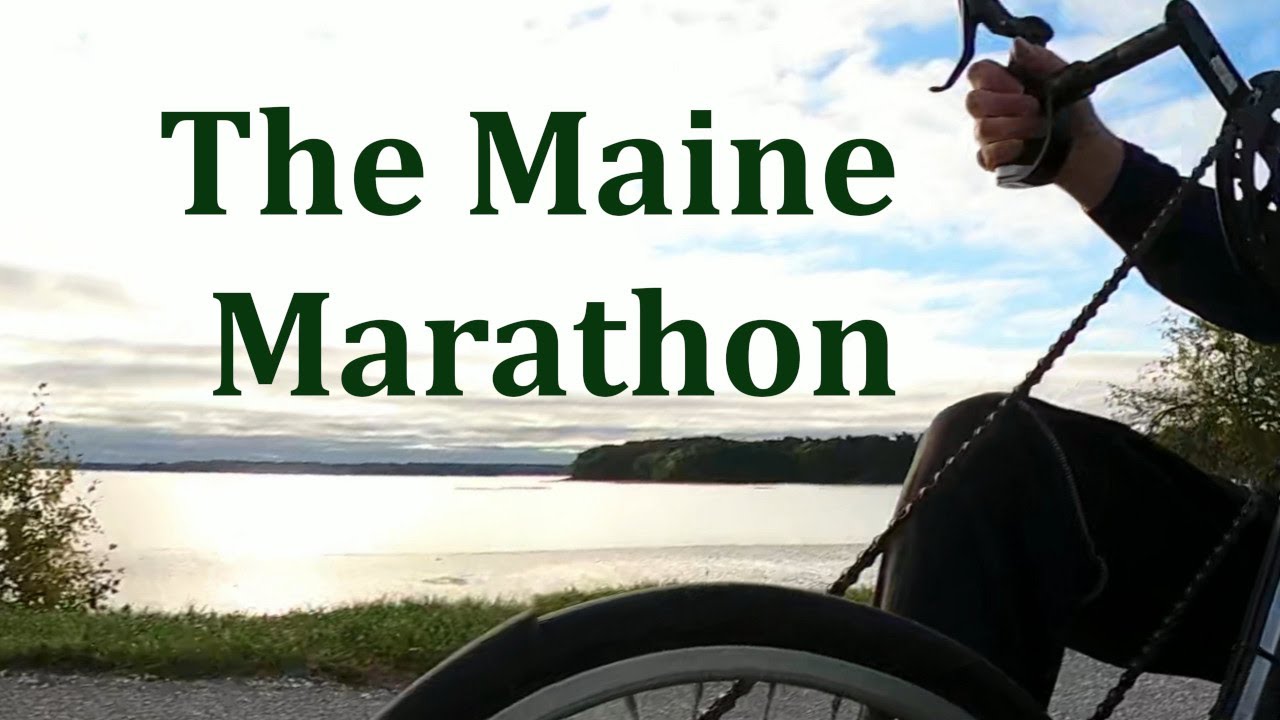 The Maine Marathon by Handcycle! - YouTube