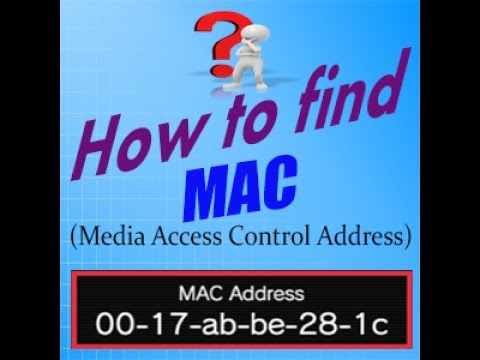 How To Get MAC Address In Windows7/10 - YouTube