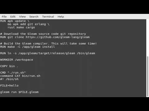 Programming {{ gleam }} hello world - YouTube