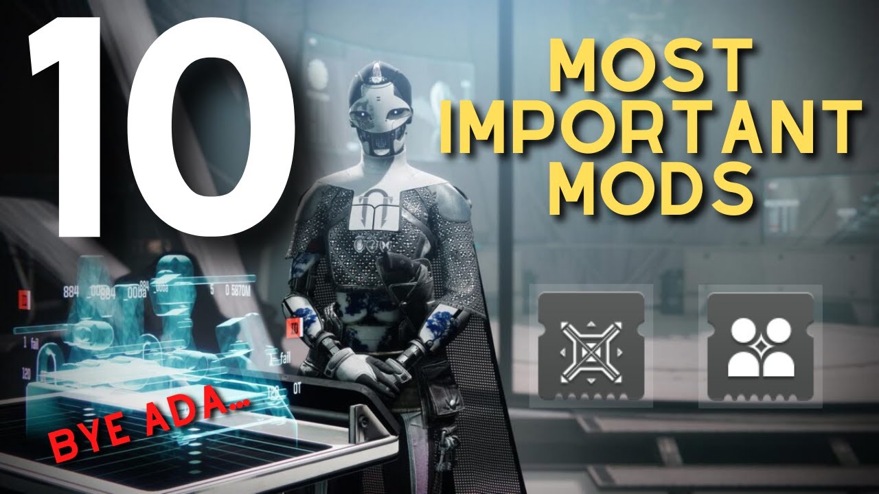 The 10 MOST IMPORTANT Mods in Destiny 2 | ALL Armor Mods Now Available ...