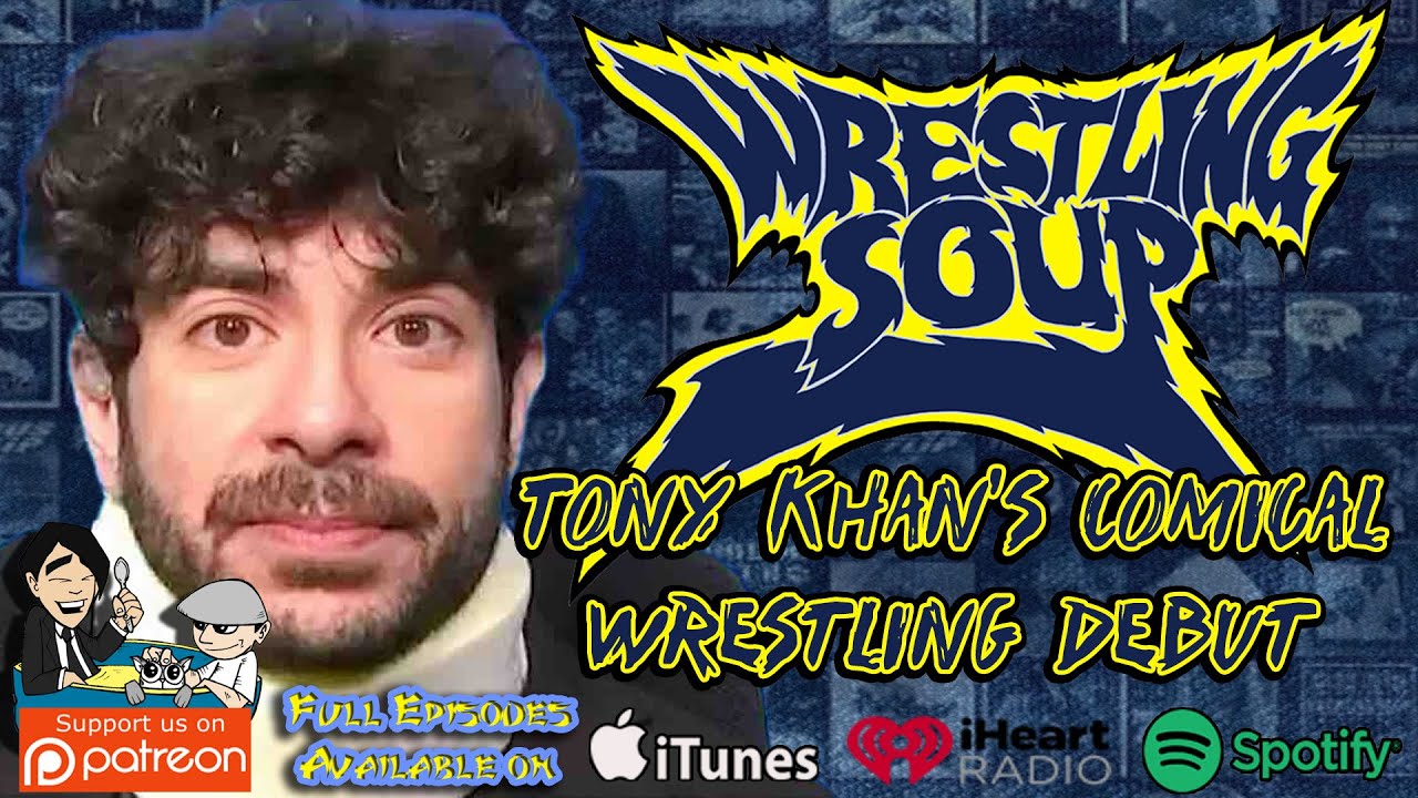 Tony Khans Comical Wrestling Debut - YouTube